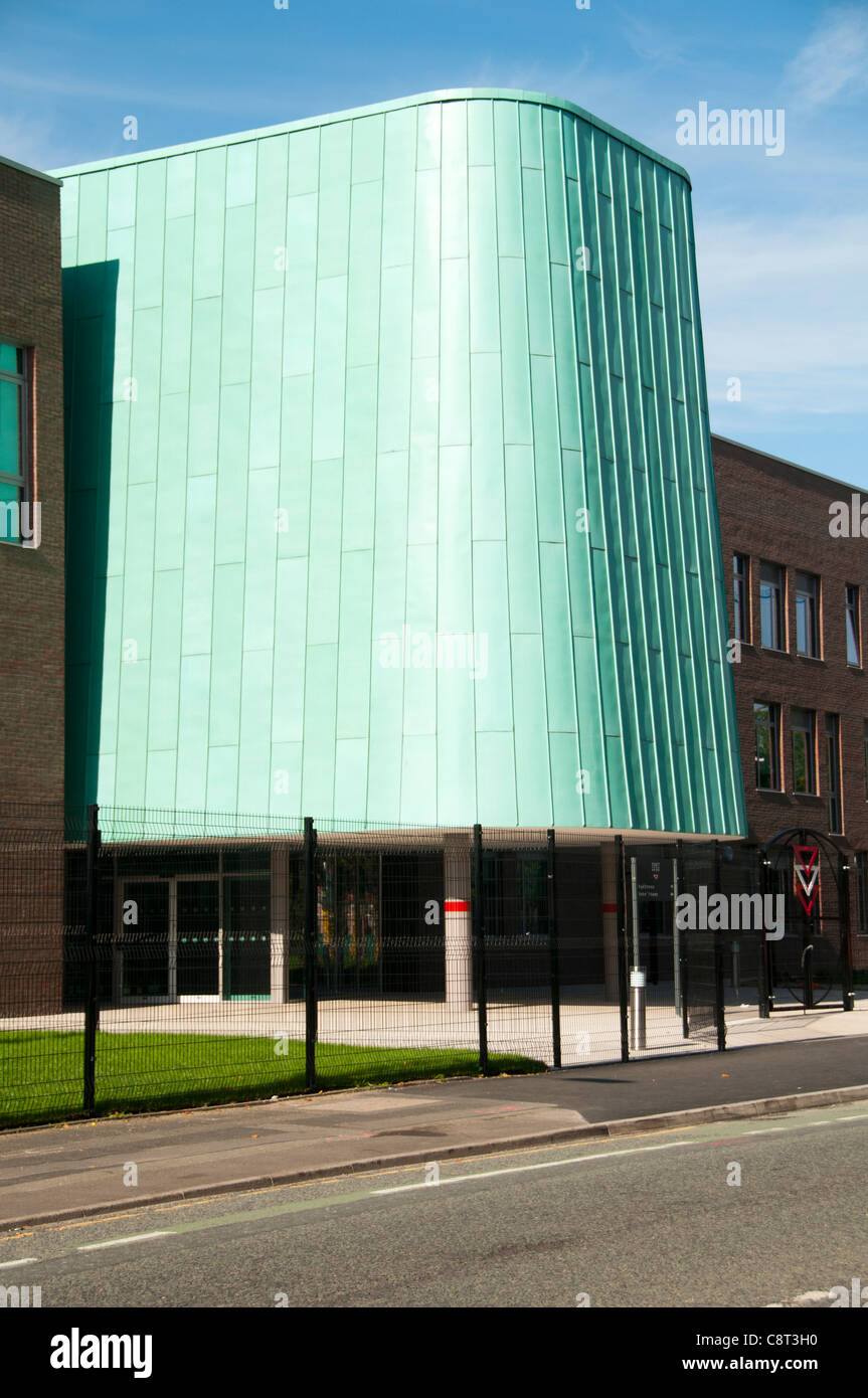 The main entrance to the Trinity Church of England High School ...