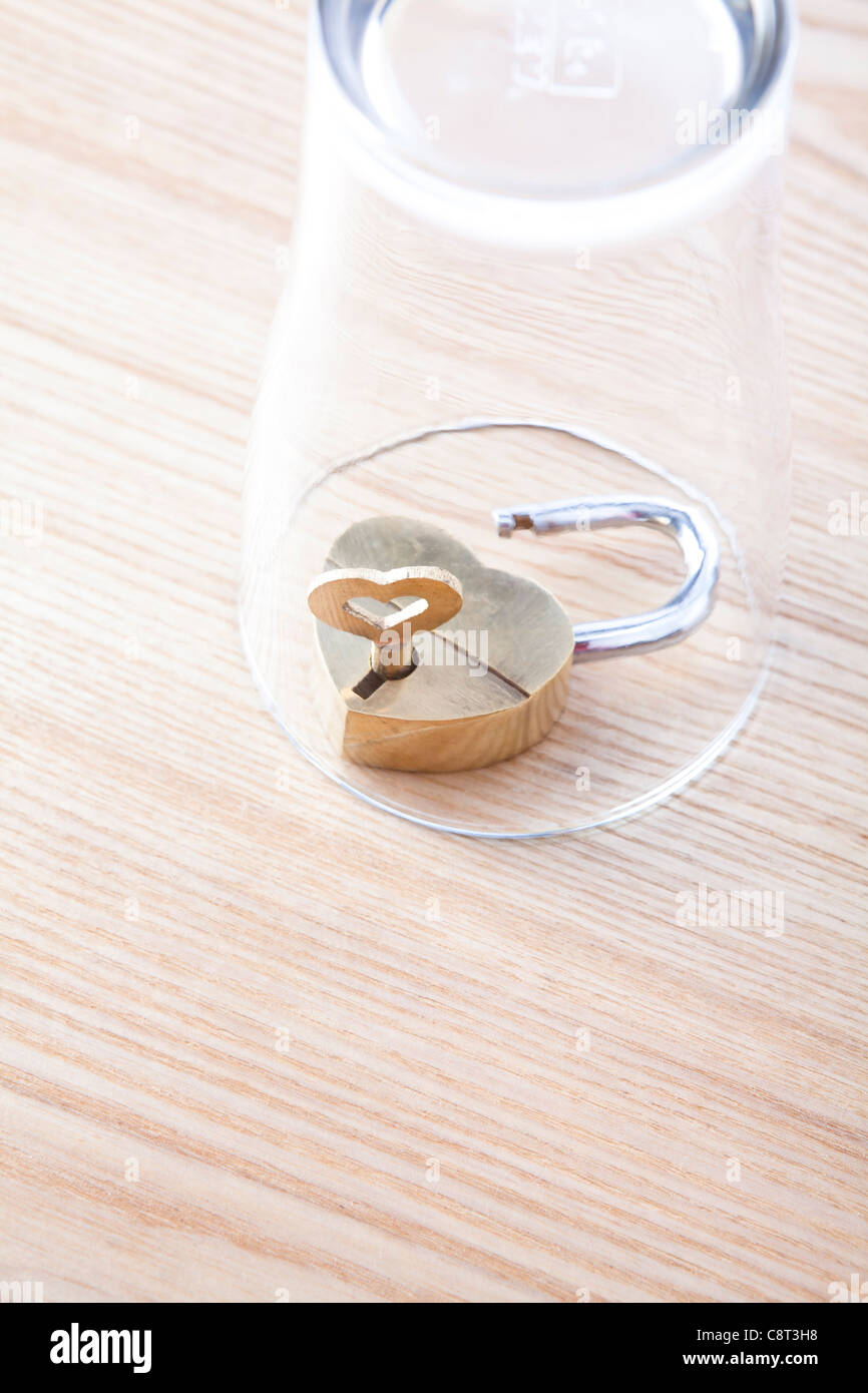 Glass lock hi-res stock photography and images - Alamy