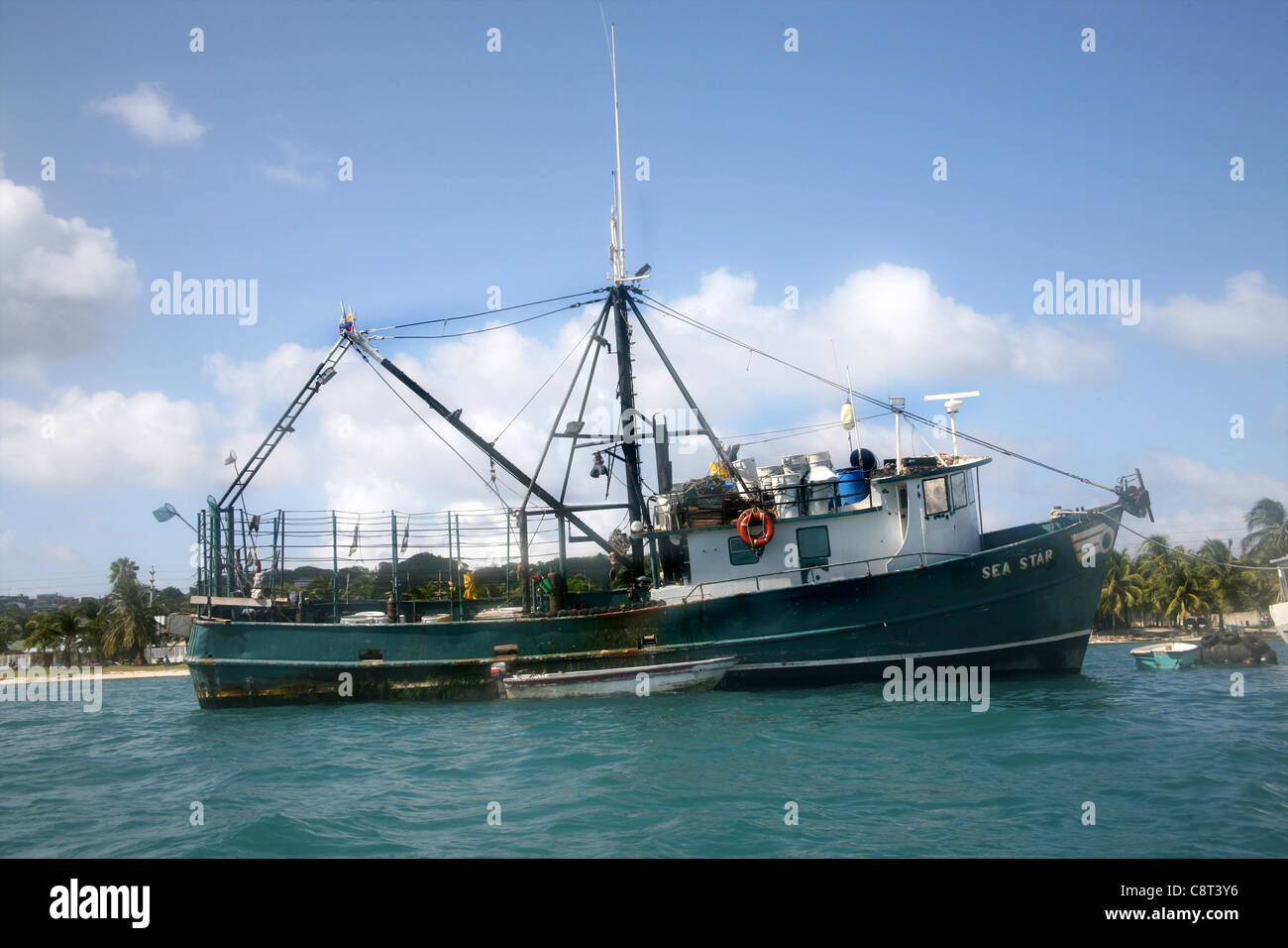 fishing vessels in Colombia Stock Photo - Alamy
