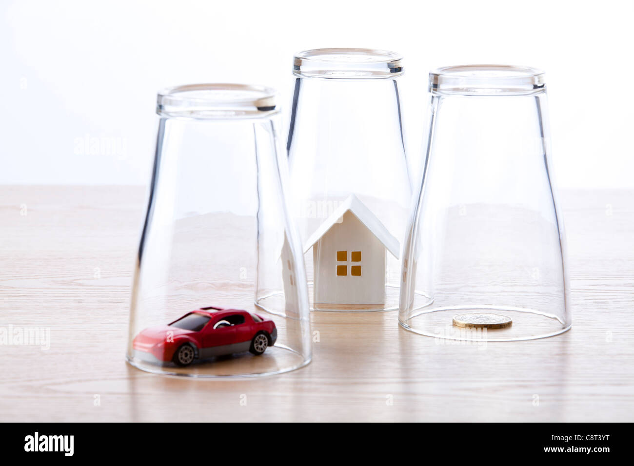 Money house car hi-res stock photography and images - Alamy