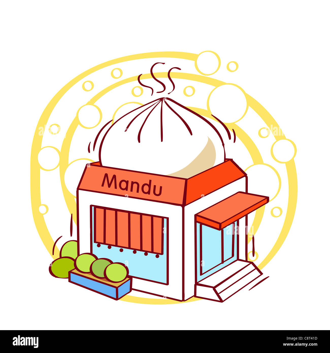 Steam dumpling Cut Out Stock Images & Pictures - Alamy