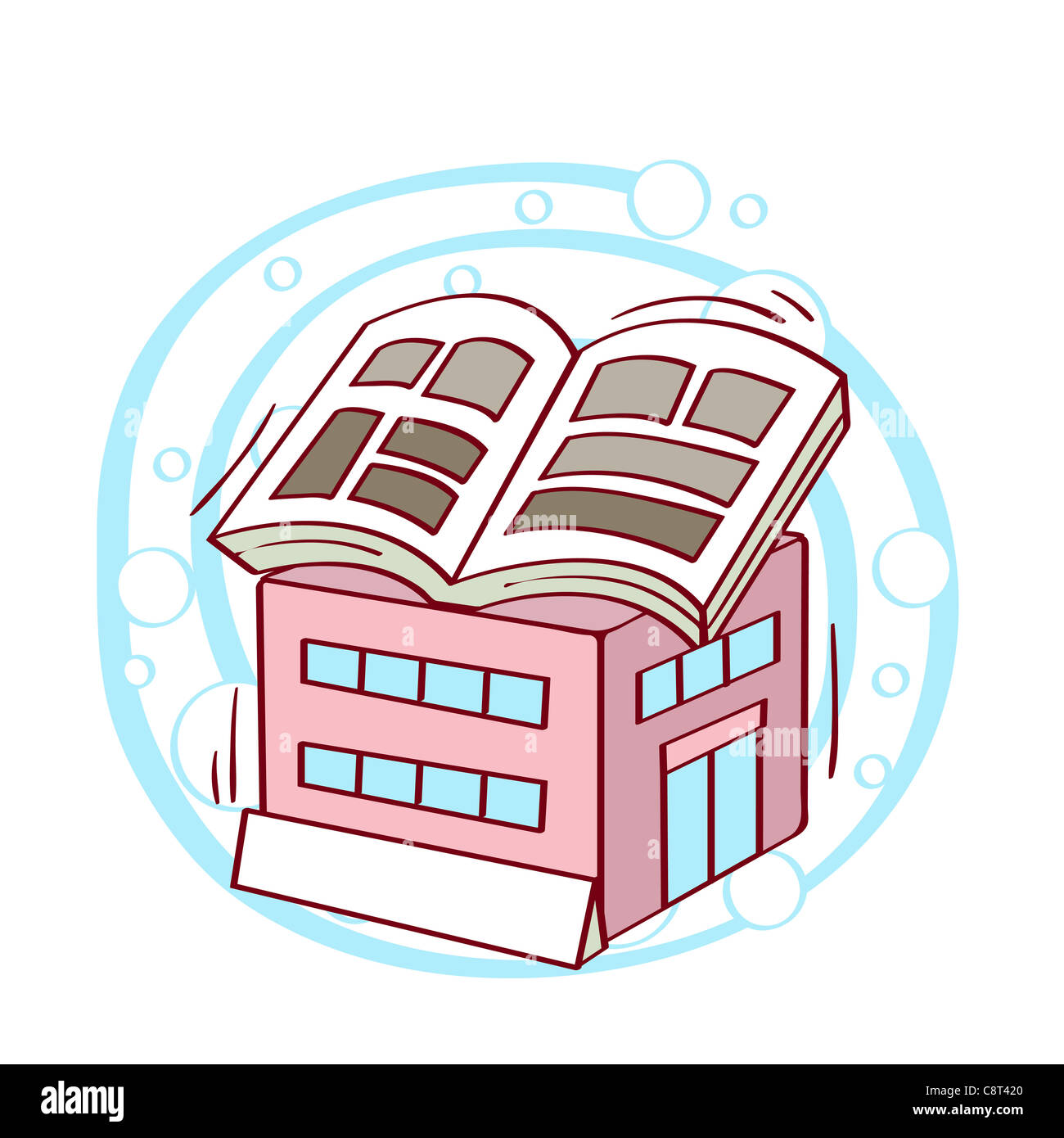 Open built structure Cut Out Stock Images & Pictures - Alamy