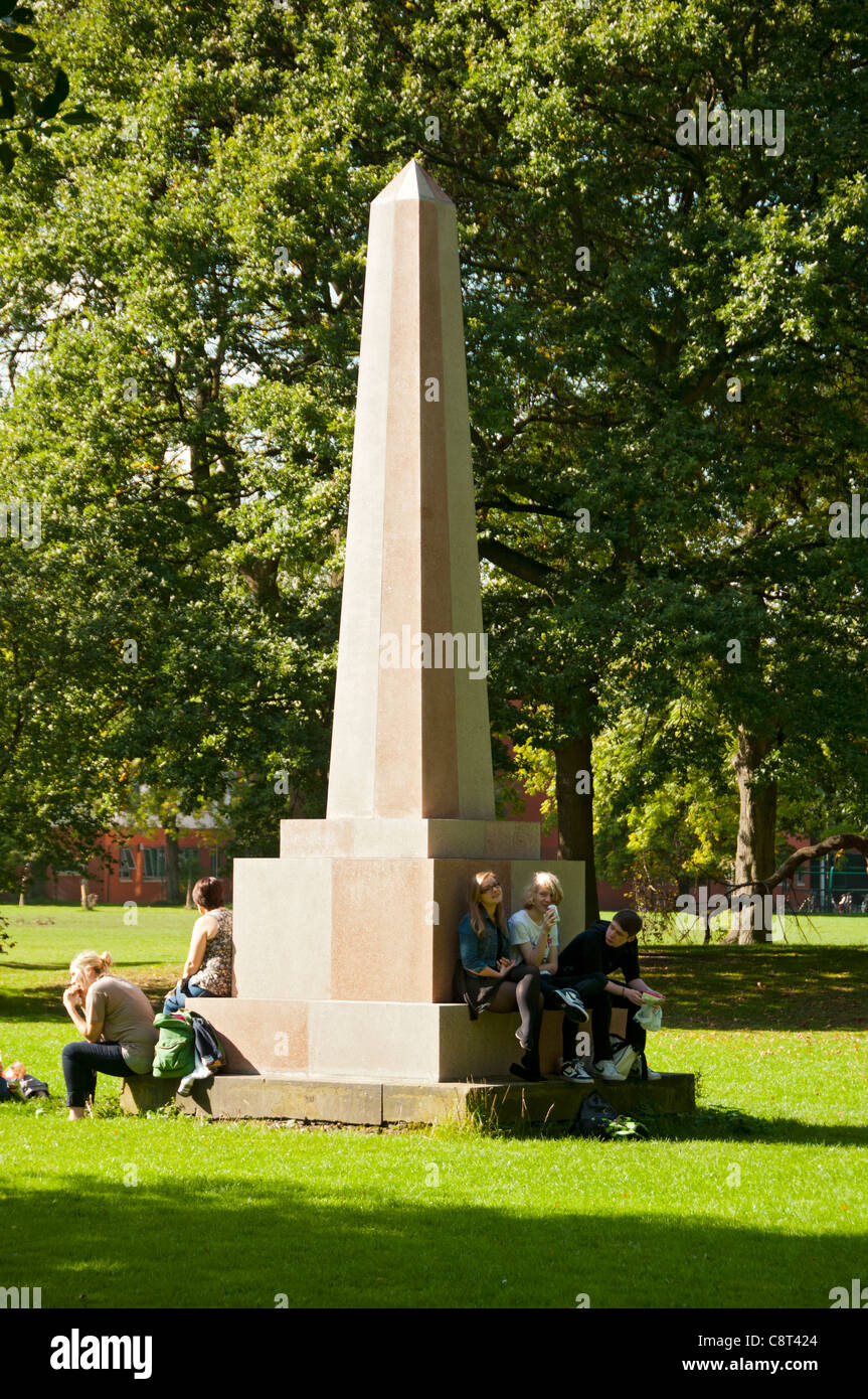The Whitworth Park Obelisk by Cyprien Gaillard. Whitworth Park, Oxford ...