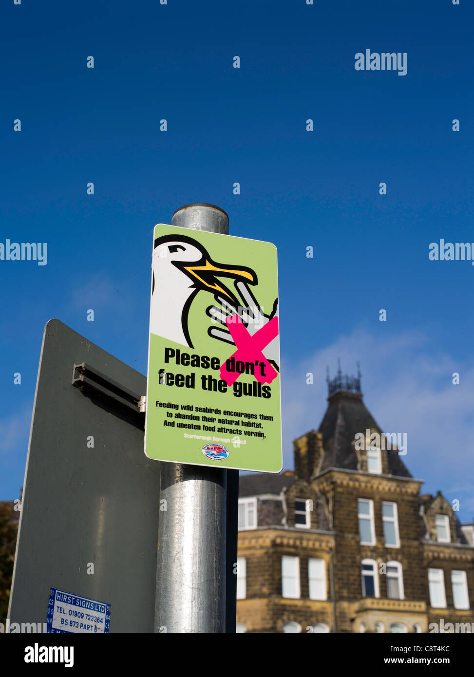 Seagull warning sign hi-res stock photography and images - Alamy
