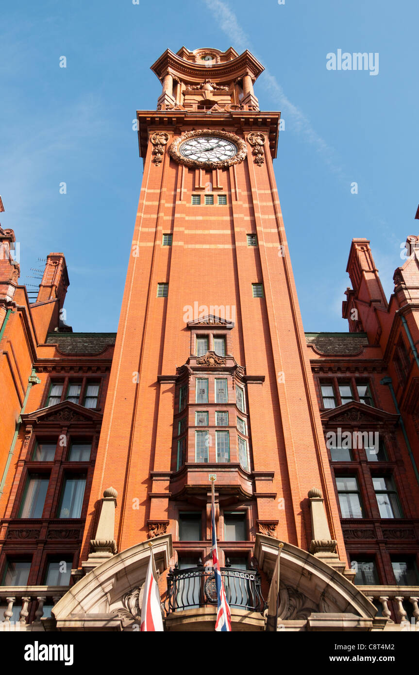 Tower of the Refuge Assurance building. Paul Waterhouse,1910-12. Oxford ...