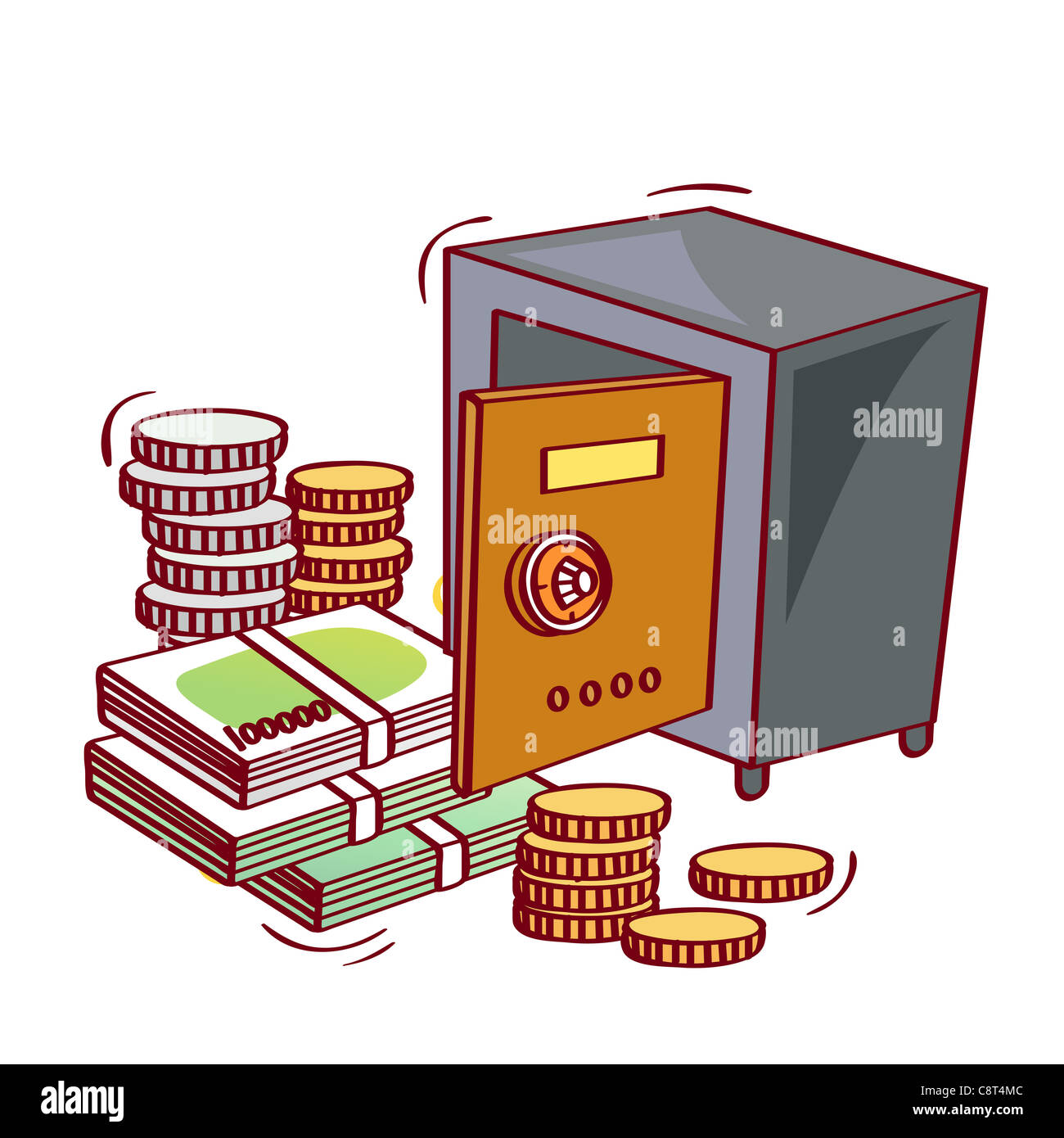 Currency locker hi-res stock photography and images - Alamy