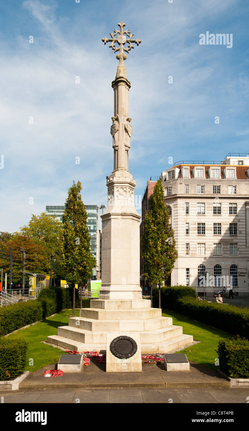St. Peter's Cross by Temple Moore, 1907-08. Marks the site of the ...