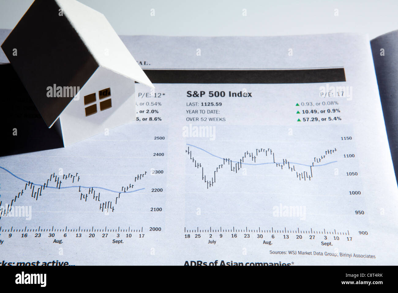 Line graph hi-res stock photography and images - Alamy