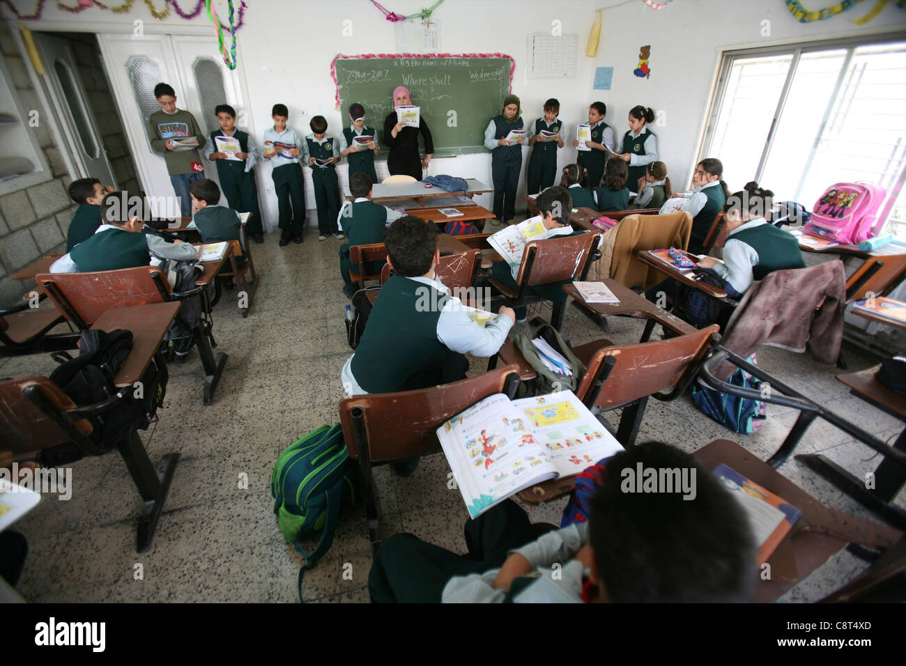 primary school in Amman, Jordan Stock Photo - Alamy