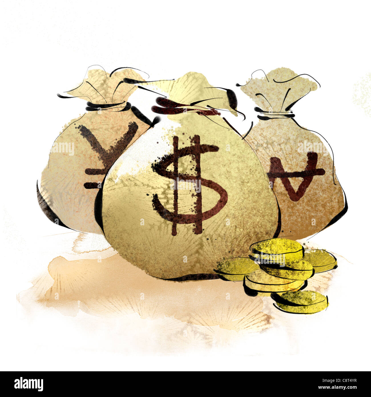 Global currency flow hi-res stock photography and images - Alamy