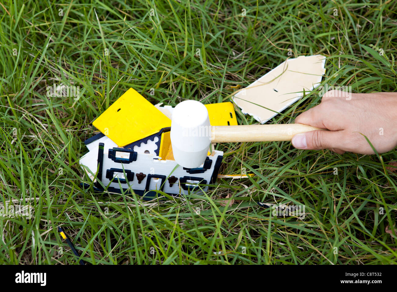 Human hammer hi-res stock photography and images - Alamy