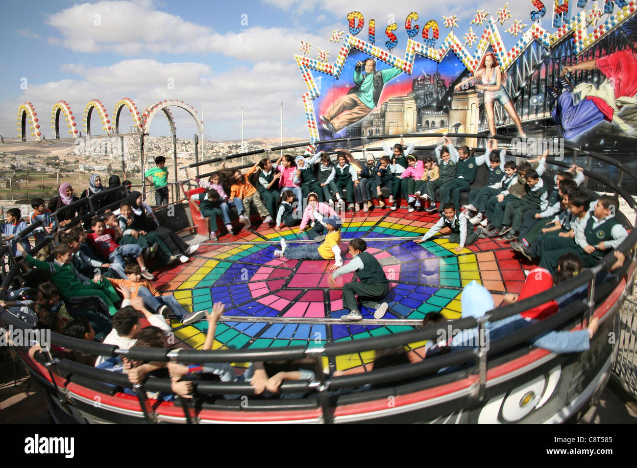 school trip to the city fair, Amman, Jordan Stock Photo - Alamy