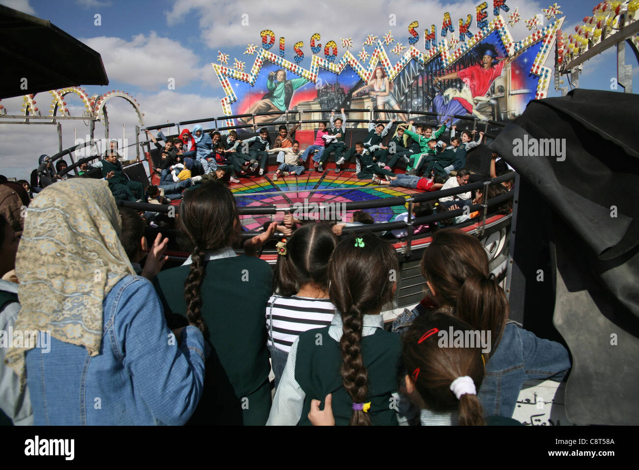 school trip to the city fair, Amman, Jordan Stock Photo - Alamy