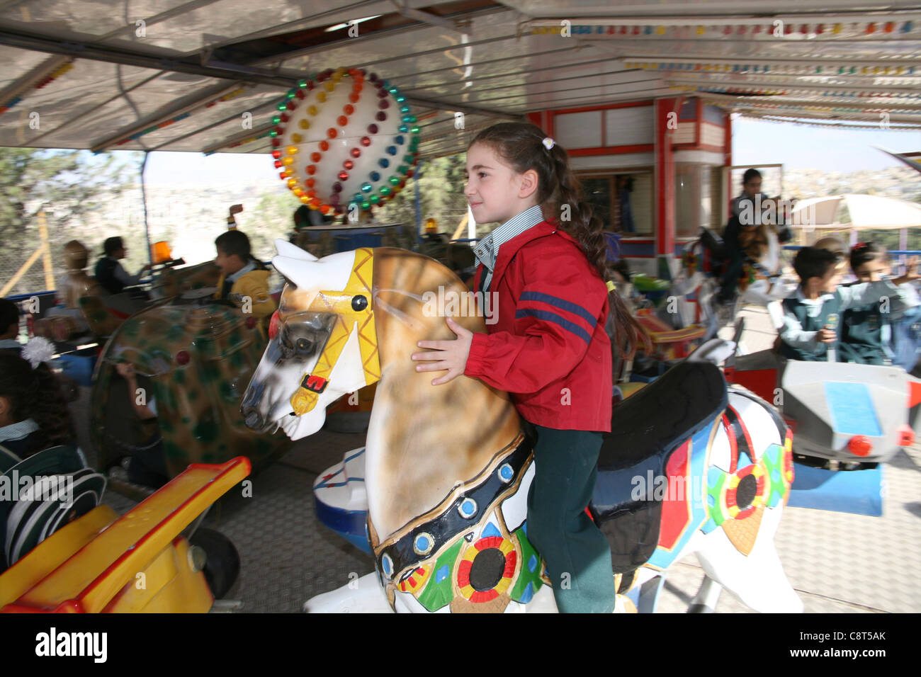 school trip to the city fair, Amman, Jordan Stock Photo - Alamy