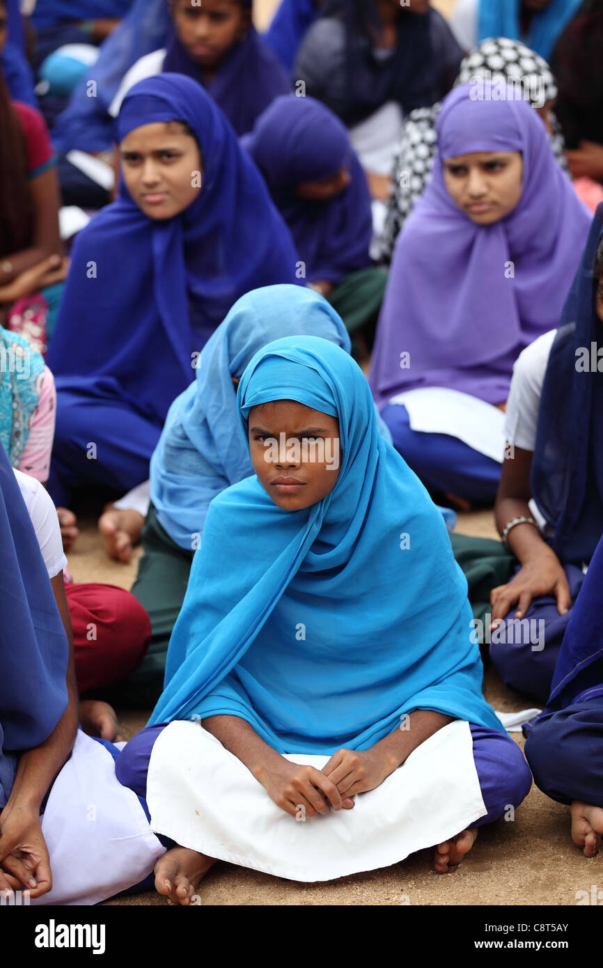South india muslim girls hi-res stock photography and images - Alamy