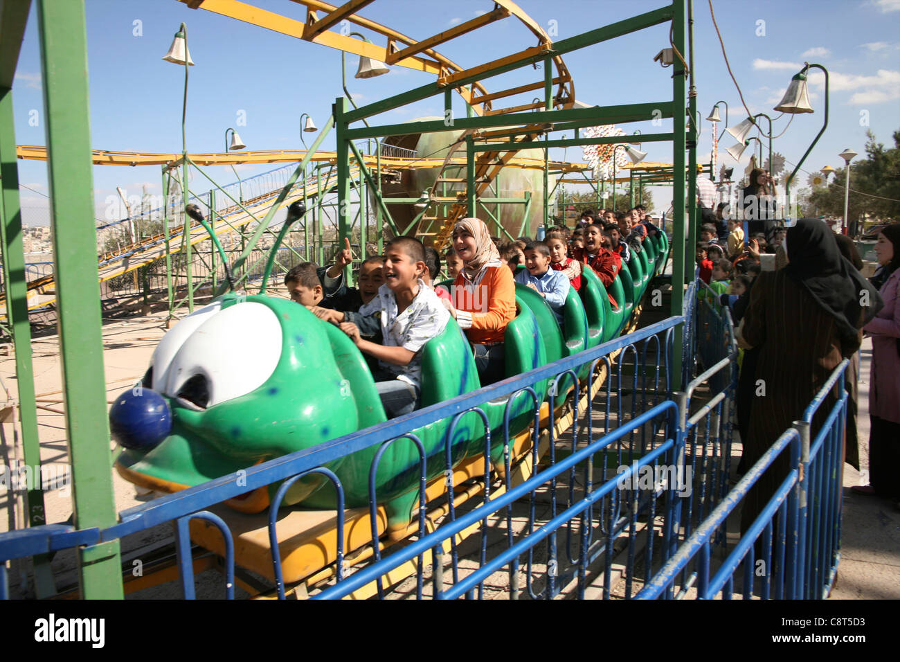 school trip to the city fair, Amman, Jordan Stock Photo - Alamy