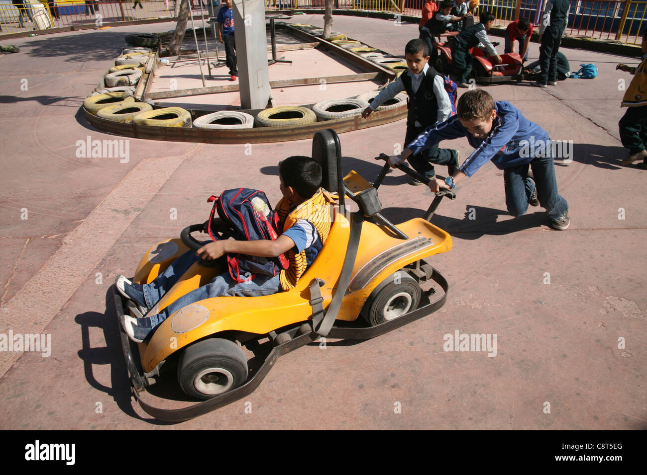 school trip to the city fair, Amman, Jordan Stock Photo - Alamy