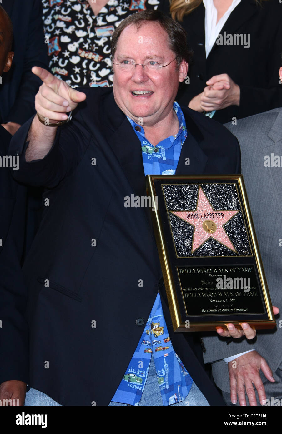 JOHN LASSETER JOHN LASSETER HONORED WITH A STAR ON THE HOLLYWOOD WALK ...