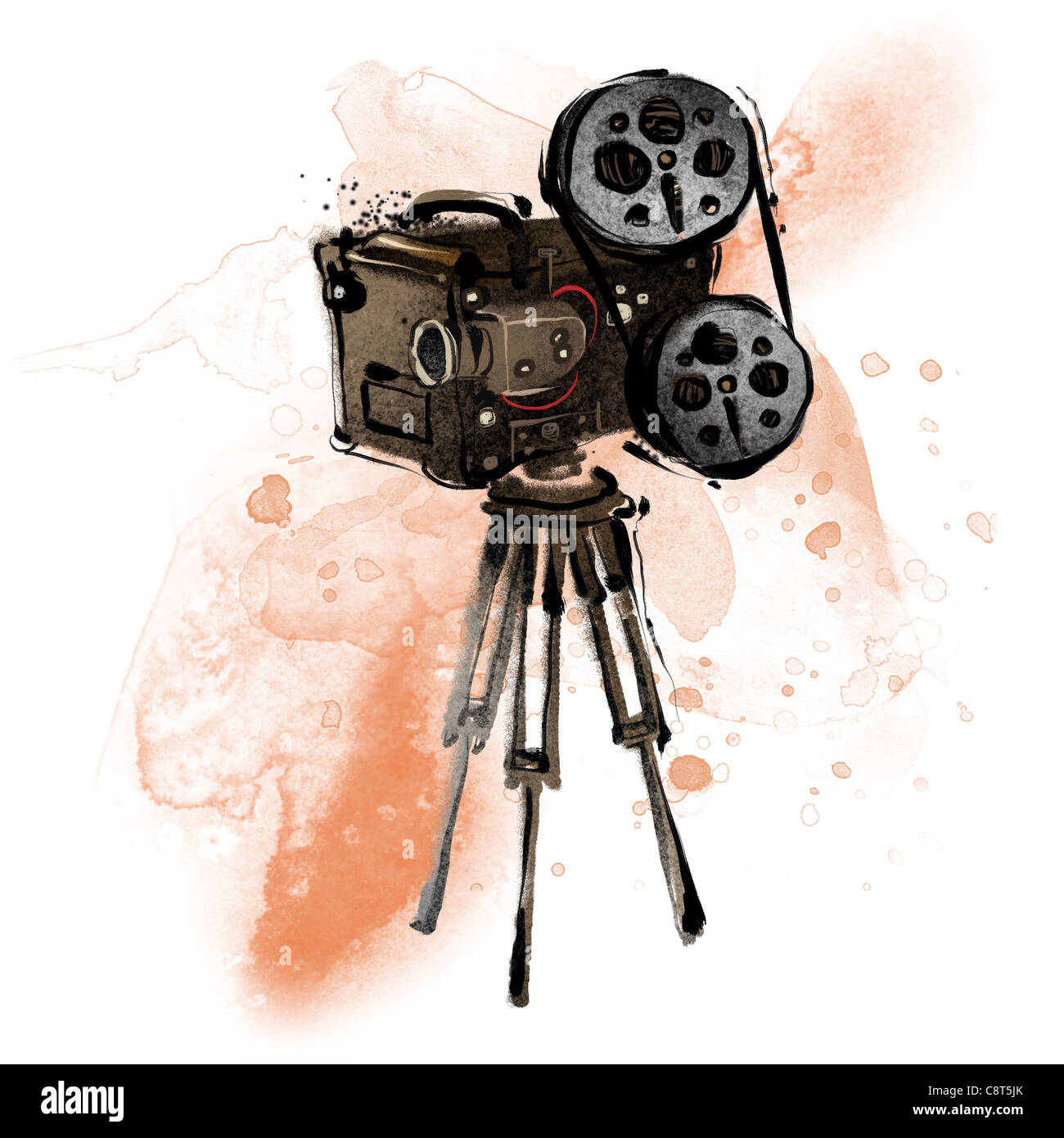Movie camera hi-res stock photography and images - Alamy