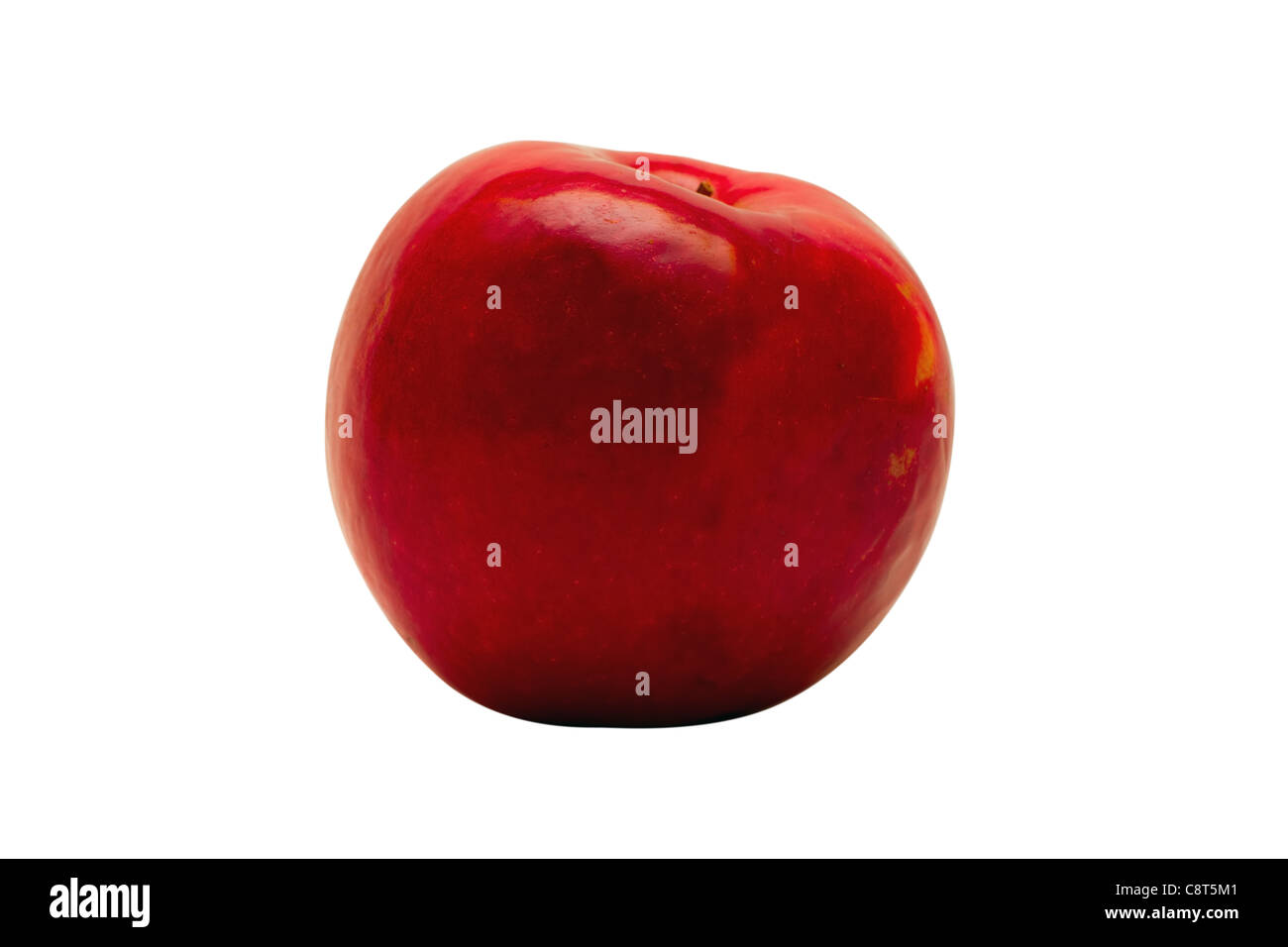 Red Apple isolated on white background Stock Photo - Alamy
