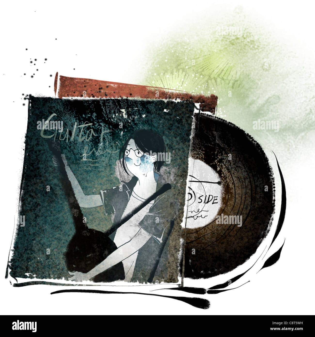 Record an image Cut Out Stock Images & Pictures - Alamy