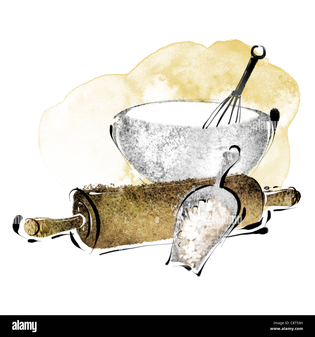 Old fashioned whisk hi-res stock photography and images - Alamy