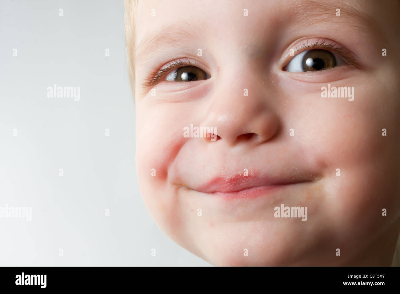 Mischievous smirk hi-res stock photography and images - Alamy