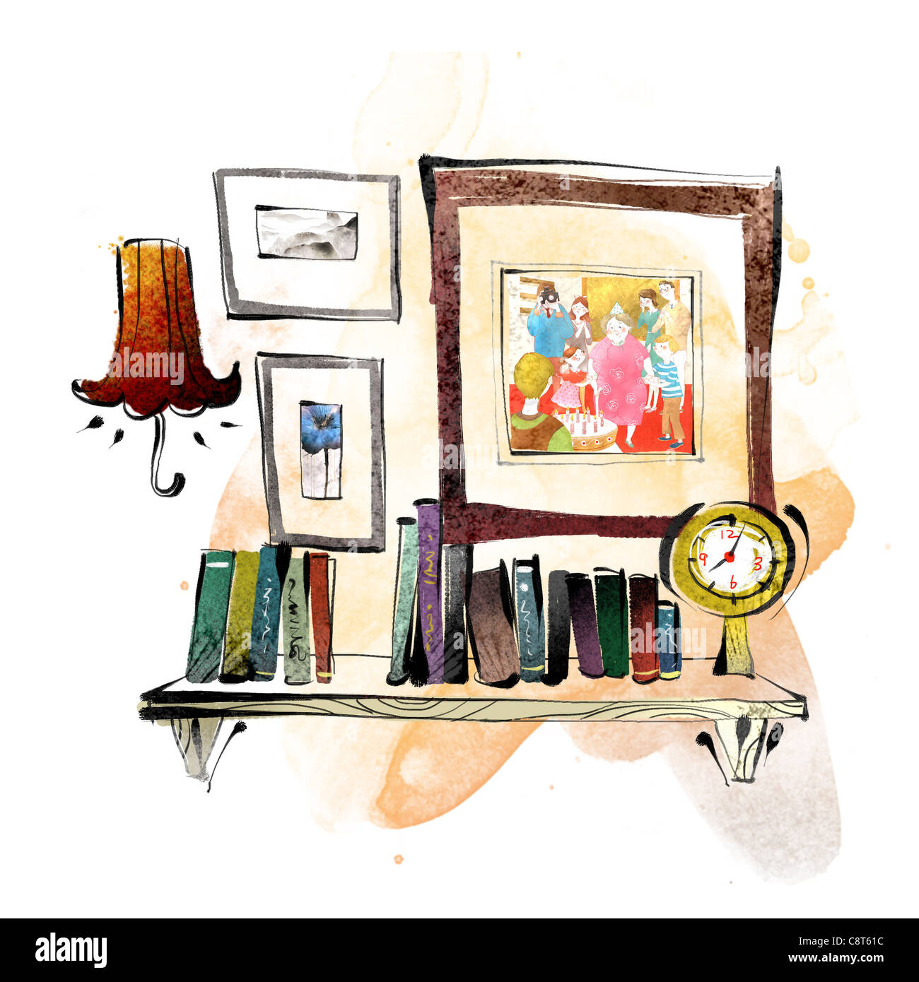 Inside wall lamp Cut Out Stock Images & Pictures - Alamy