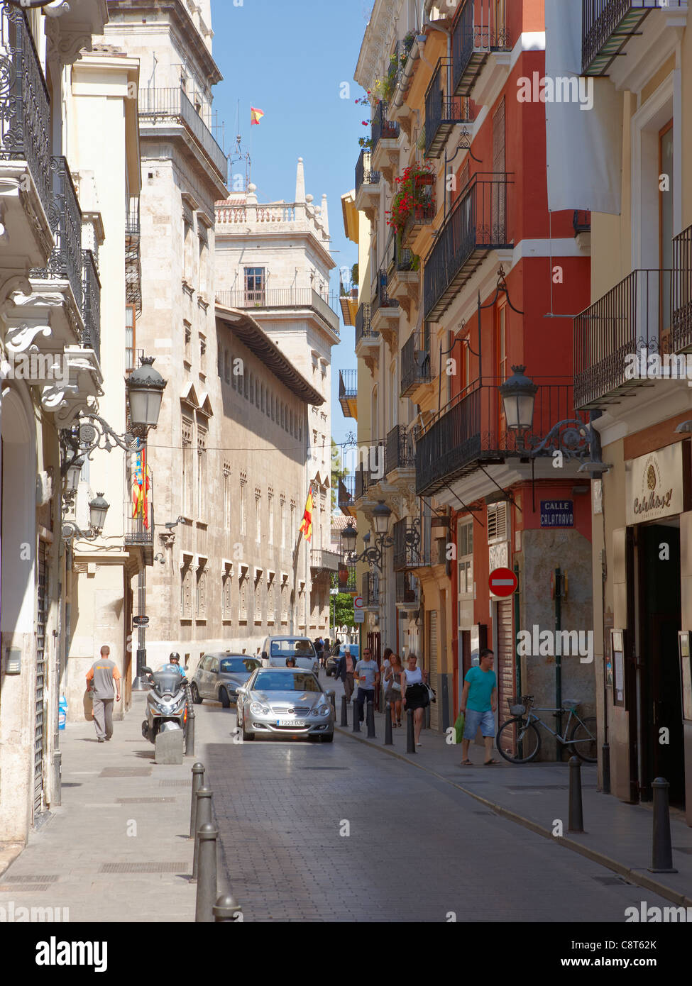 Valencia spain old town hi-res stock photography and images - Alamy