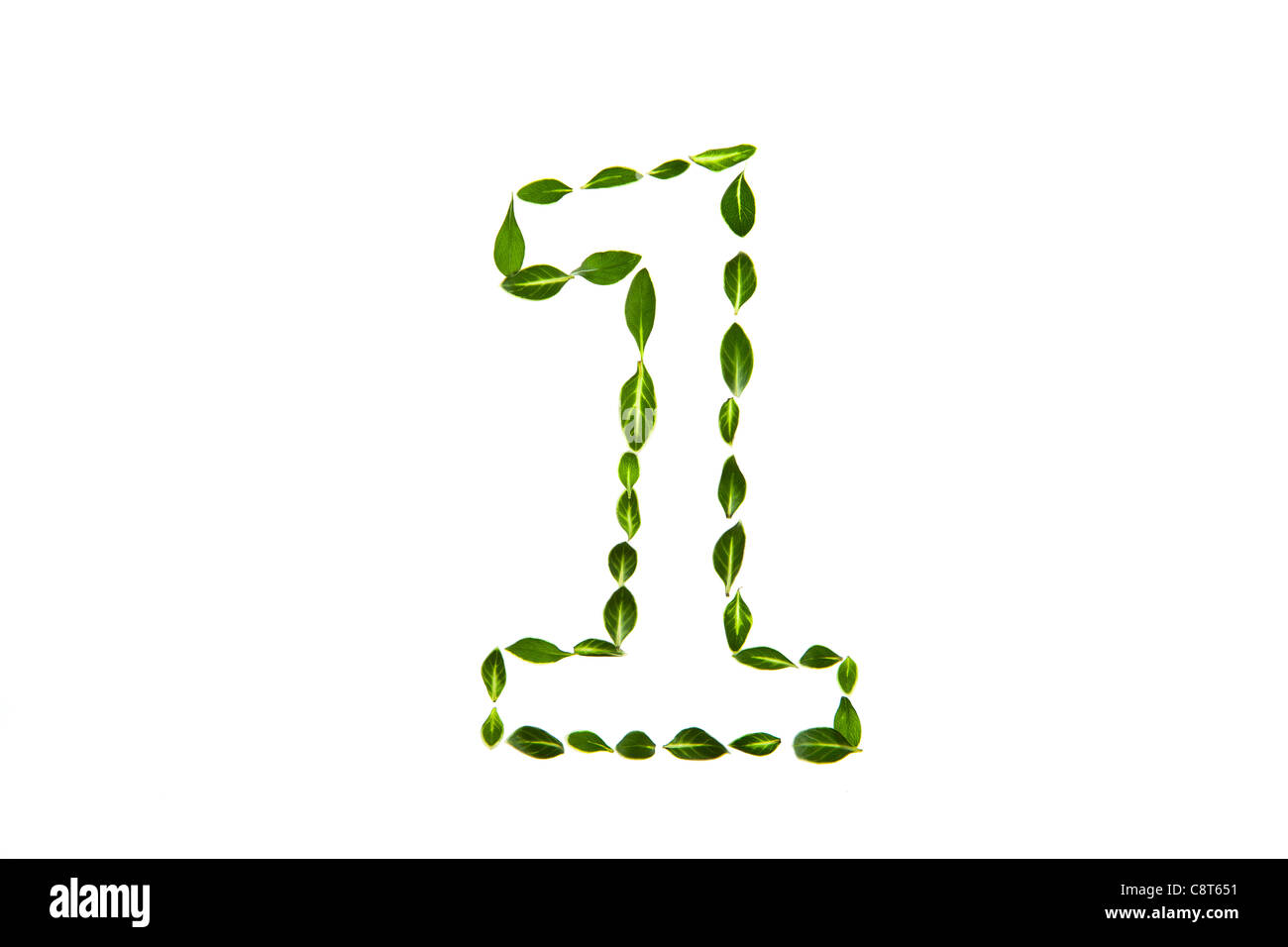 Number 1 Cut Out Stock Images & Pictures - Alamy