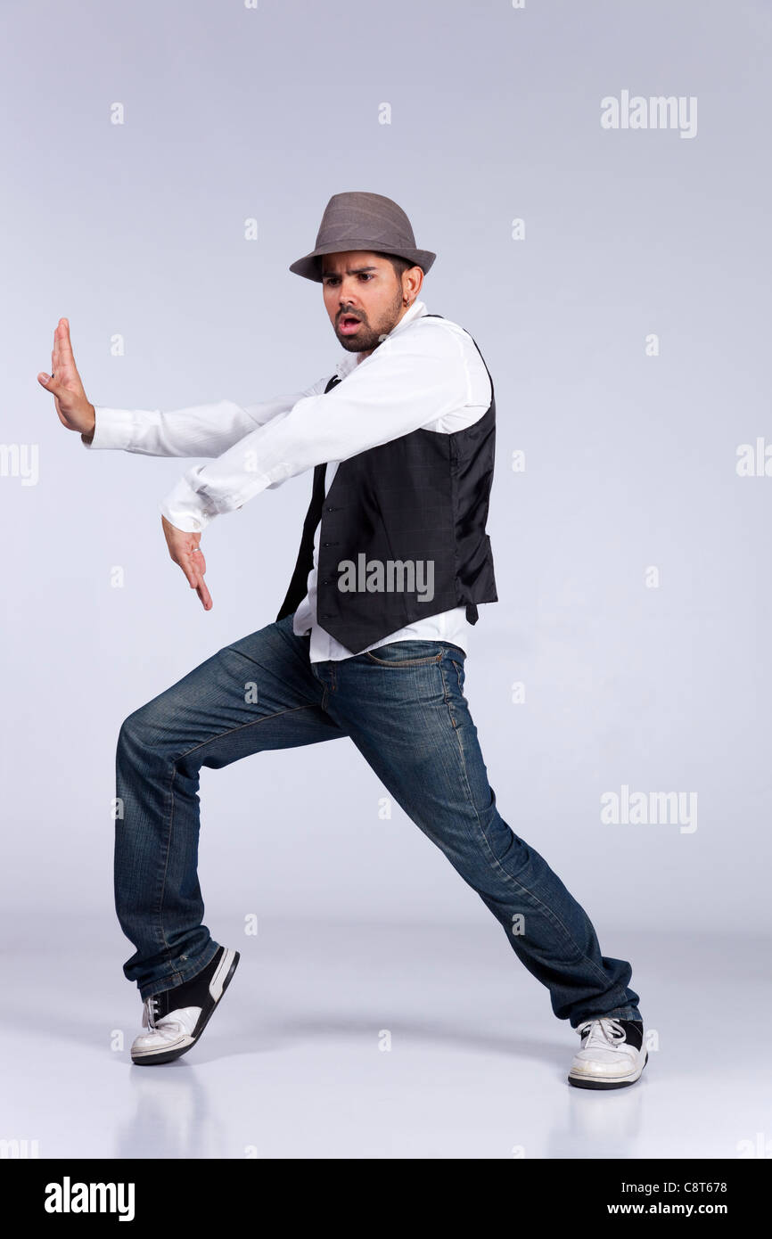 Hip hop dancer showing some movements Stock Photo - Alamy