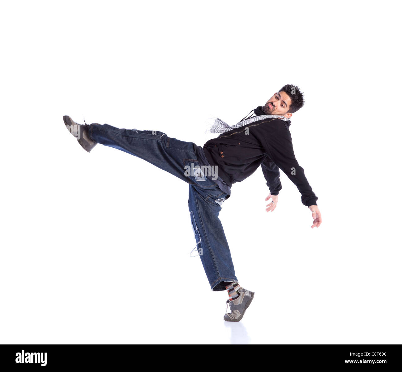 Hip hop dancer showing some movements Stock Photo - Alamy