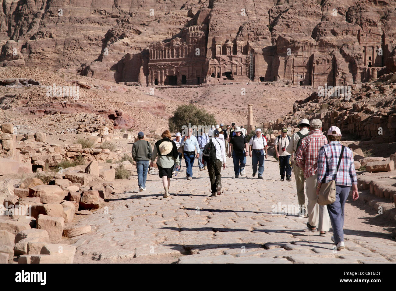 ancient city of petra, Jordan Stock Photo - Alamy