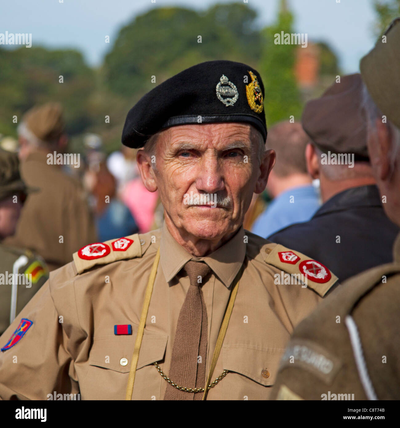 Actor depicting Bernard Law 1st Viscount Montgomery of Alamein - Monty ...