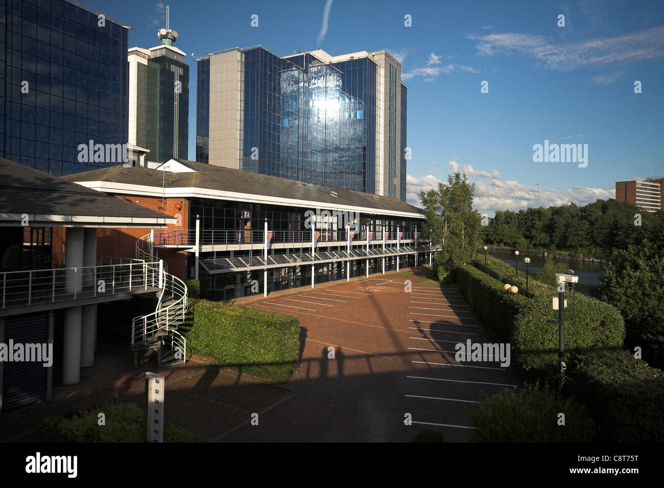 Manchester Ship Canal, World Trade Centre, Exchange Quay, Salford Quays ...