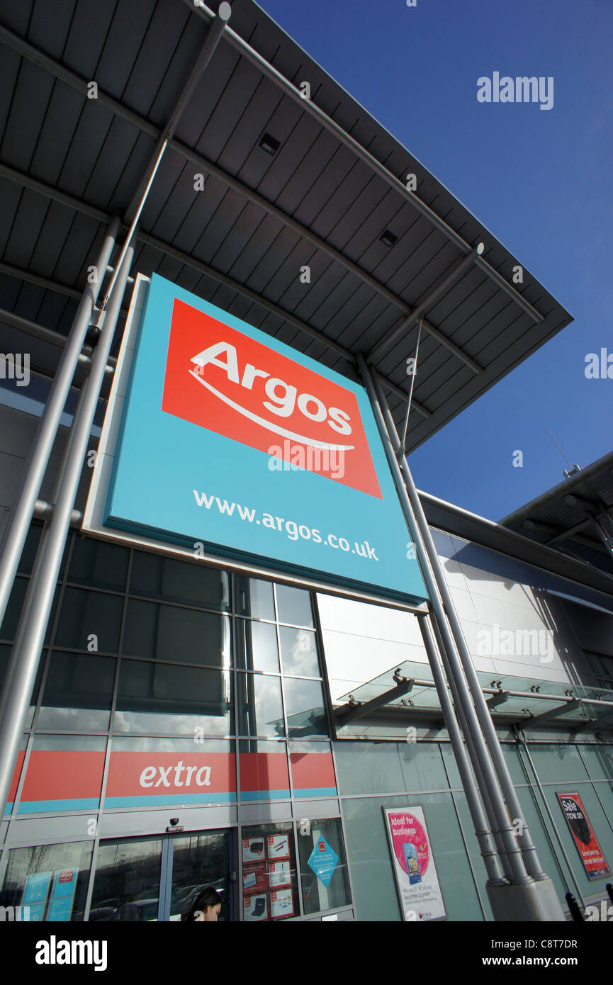 The retail outlet "Argos Stock Photo - Alamy