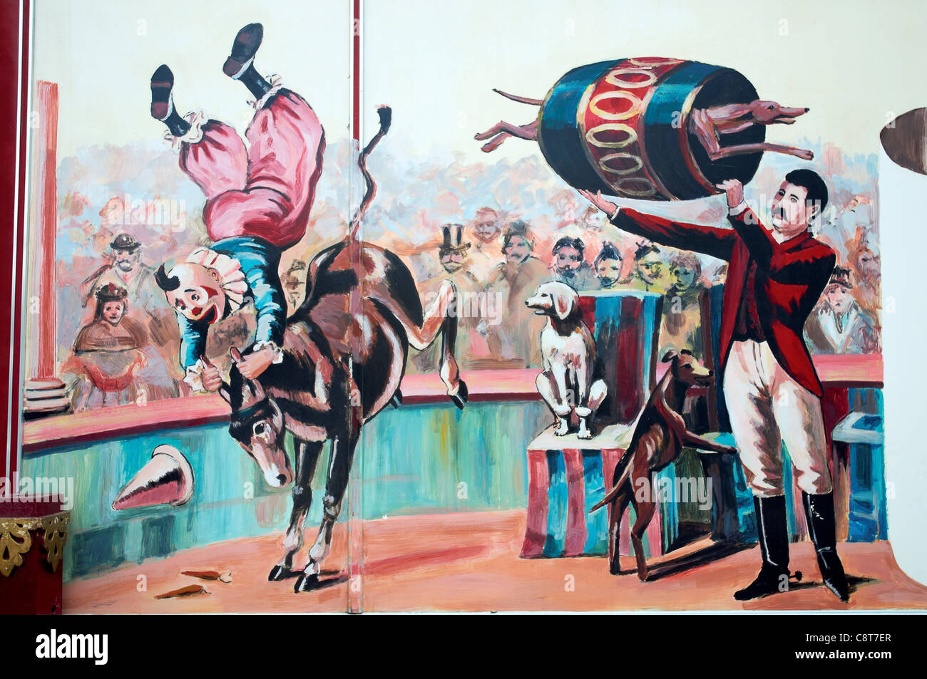 Clowns perform classic clown hi-res stock photography and images - Alamy