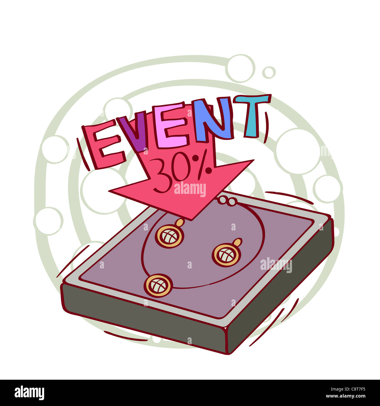 Luxury jewelry display Cut Out Stock Images & Pictures - Alamy