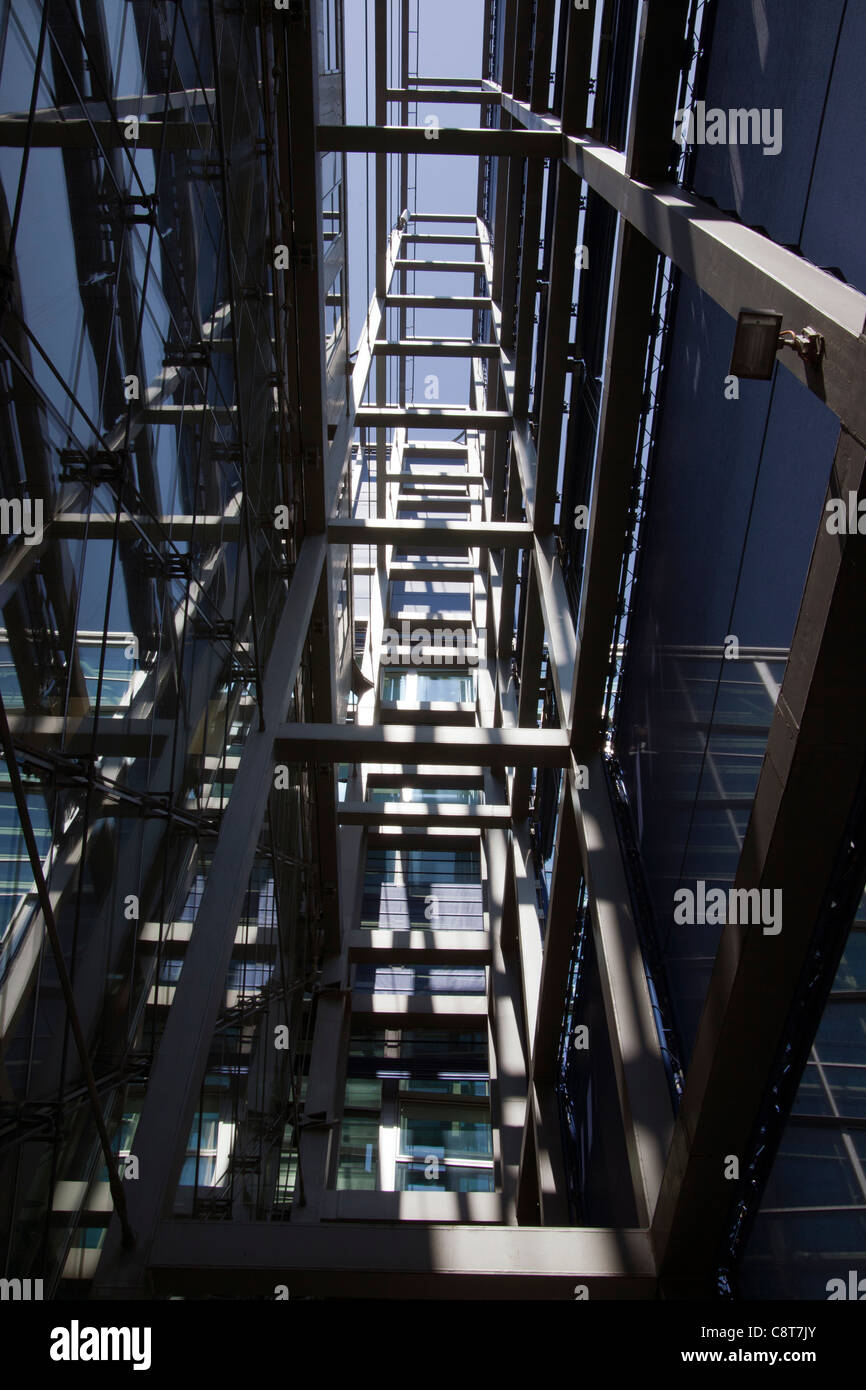 Steel construction. The new Concert Hall of the Danish Broadcasting ...