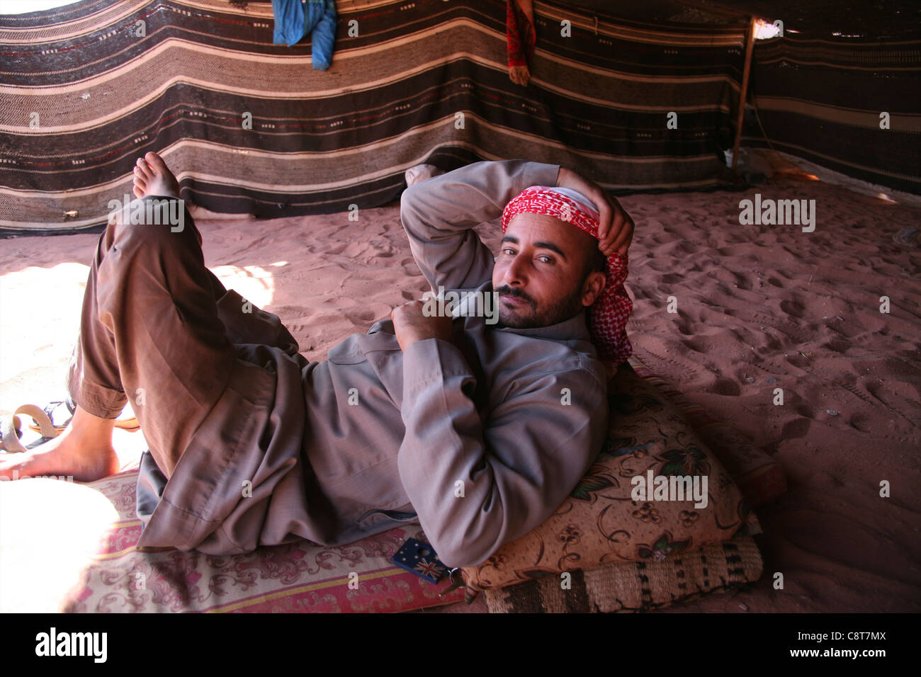 Bedouin in Jordan Stock Photo - Alamy