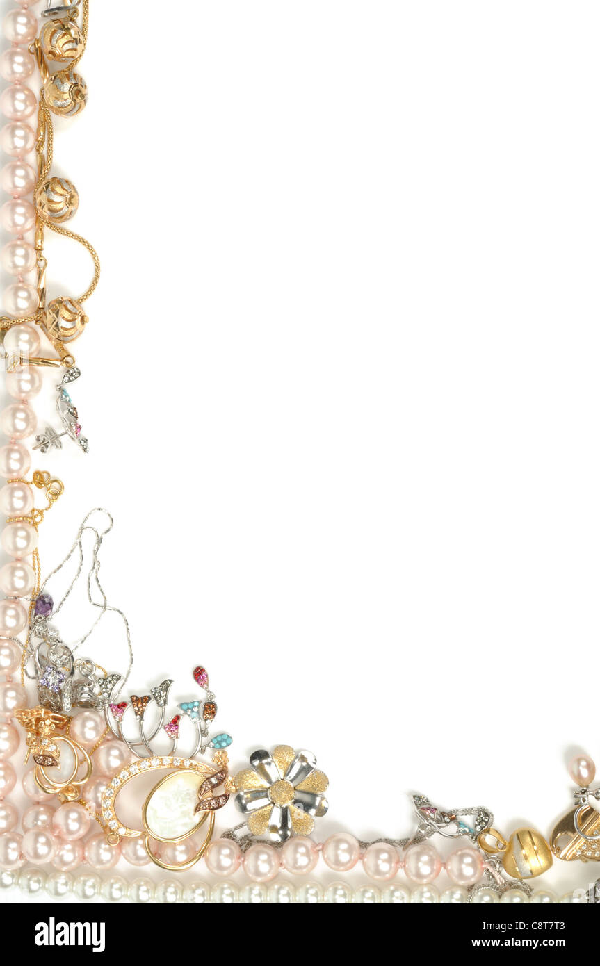 Jewelry Border Clipart