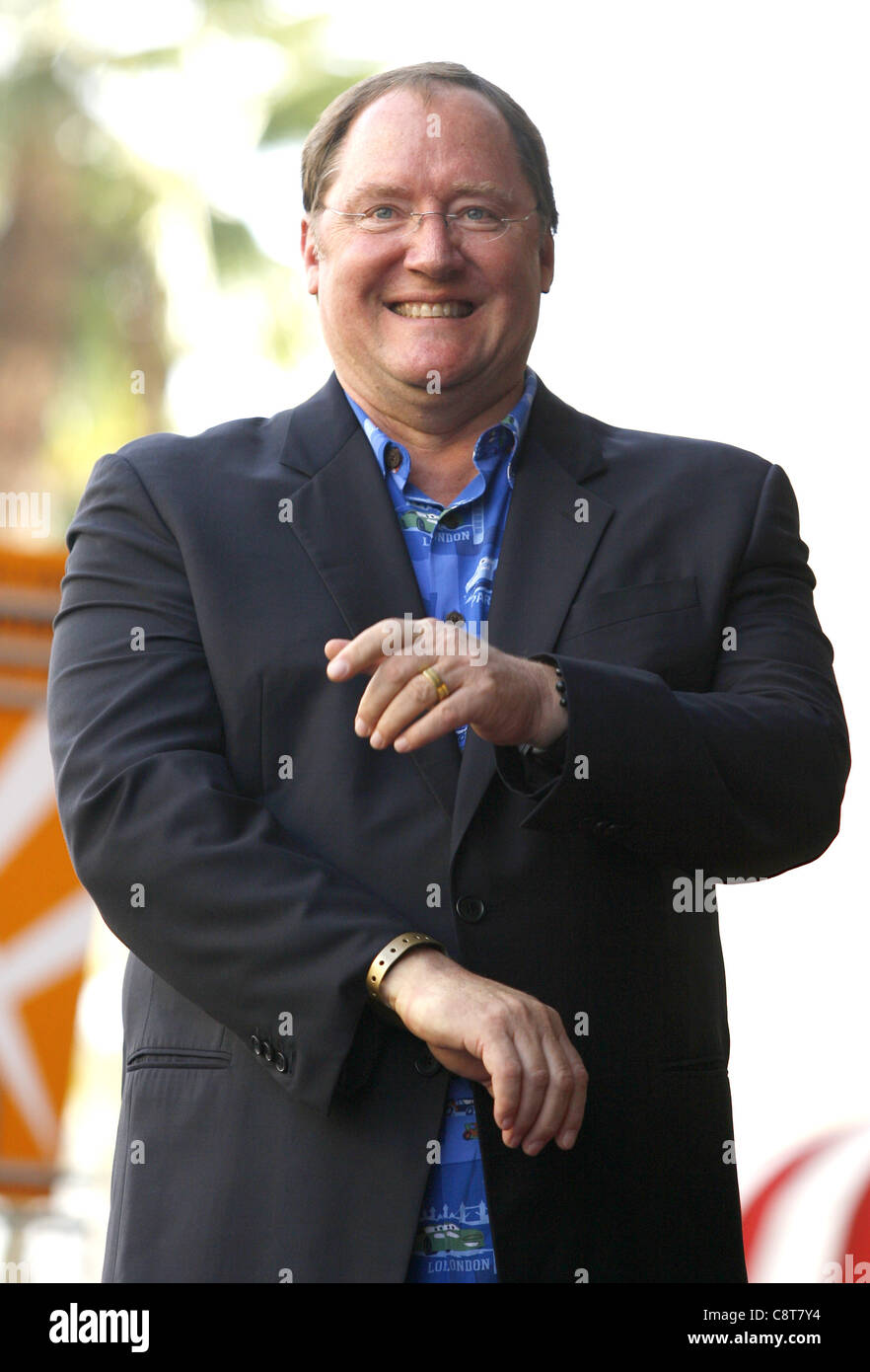 JOHN LASSETER JOHN LASSETER HONORED WITH A STAR ON THE HOLLYWOOD WALK ...