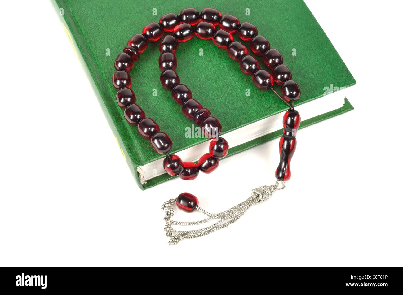Muslim rosary beads on the Holy Quran Stock Photo - Alamy