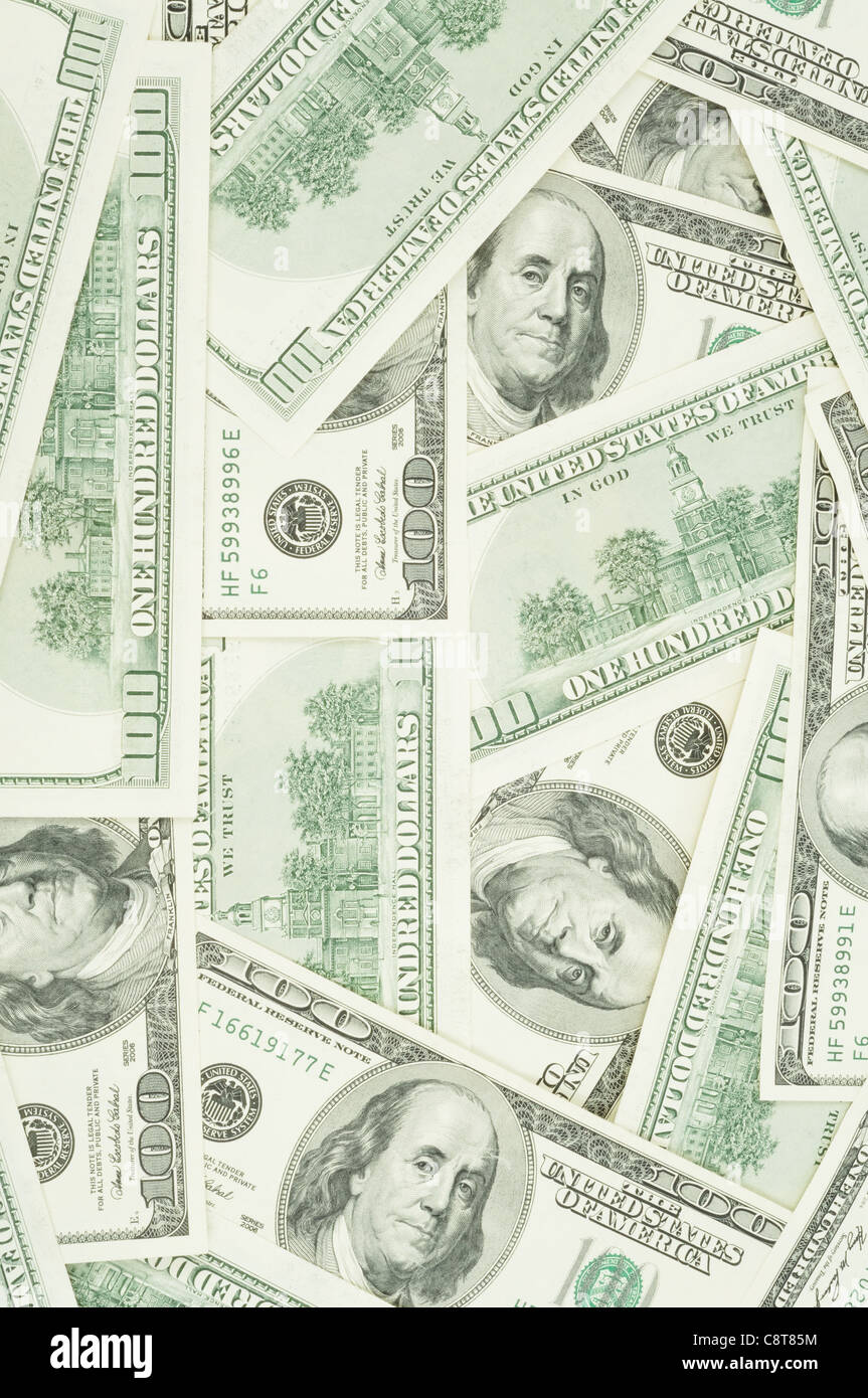 American Dollars background, close up shot Stock Photo - Alamy