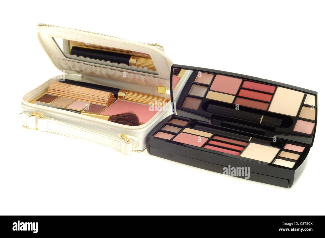 Decorative colorful makeup sets , close up shot Stock Photo - Alamy