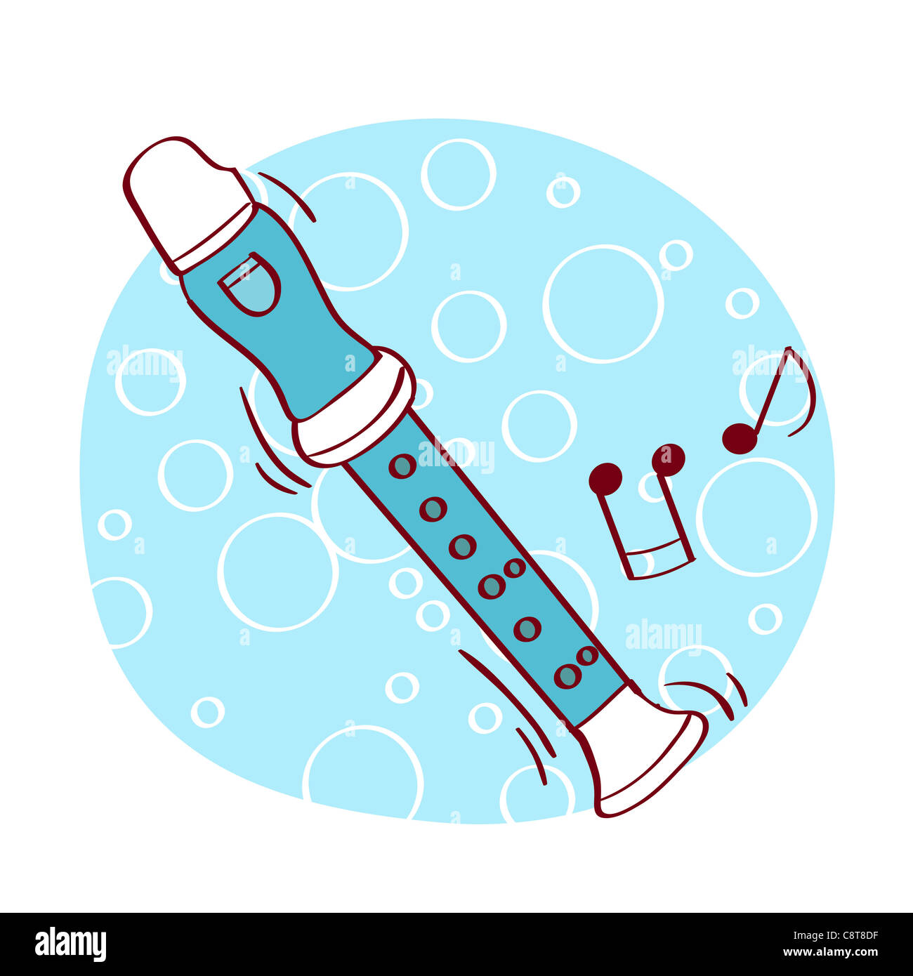 Flute musical instrument cut out hi-res stock photography and images ...