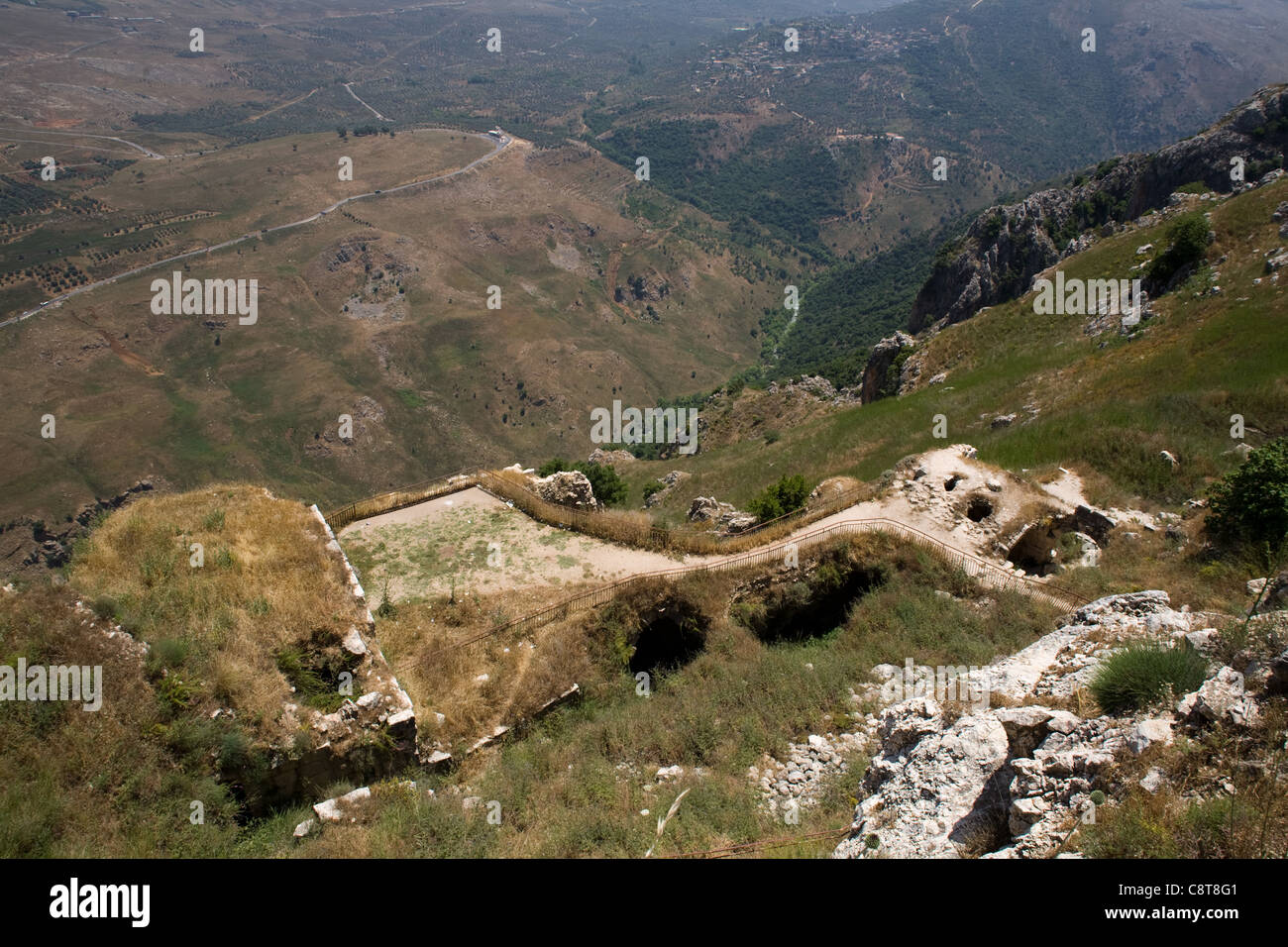 Beaufort Castle in Southern Lebanon Stock Photo - Alamy