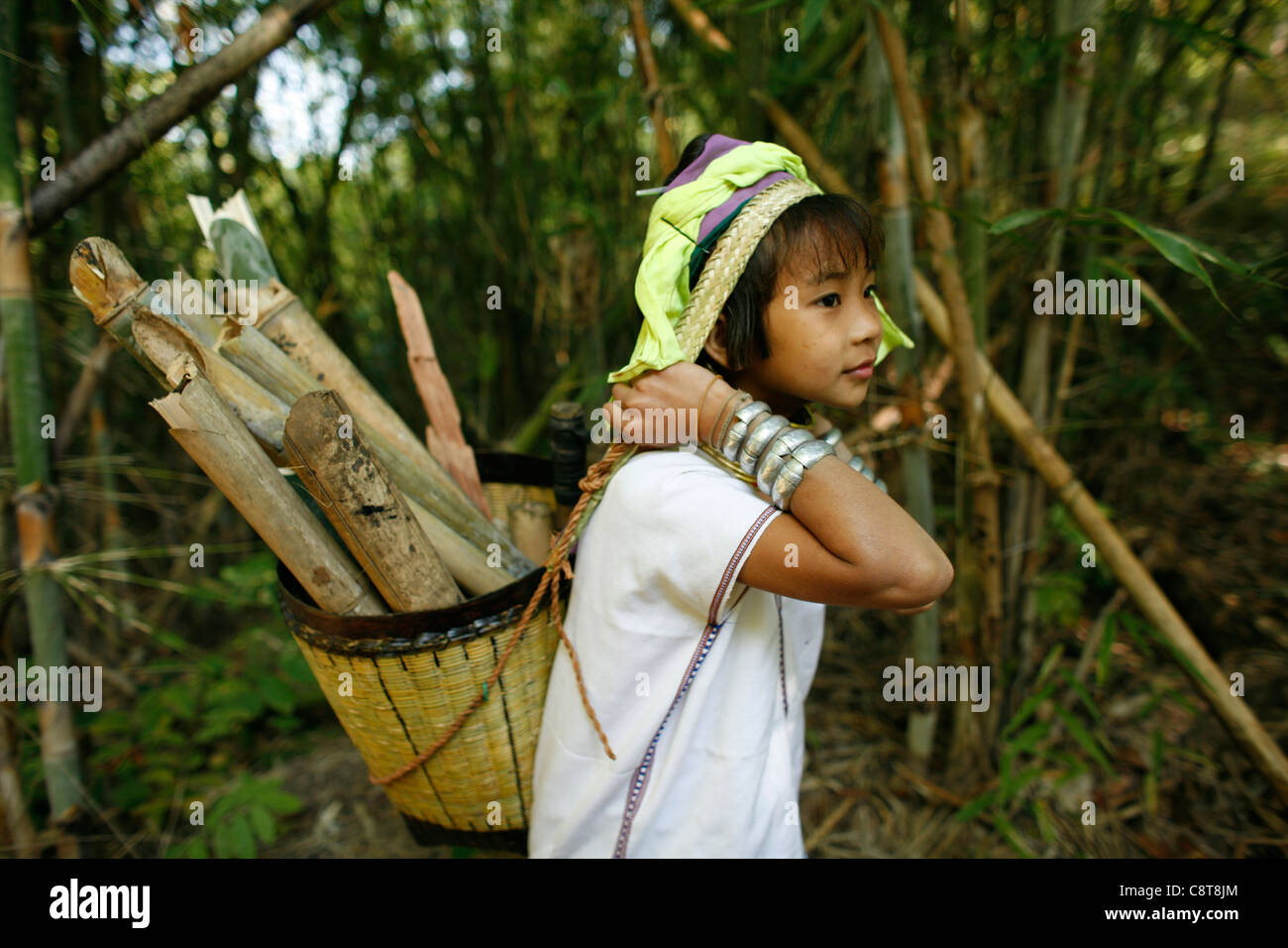 Longneck tribe in myanmar Stock Photo - Alamy