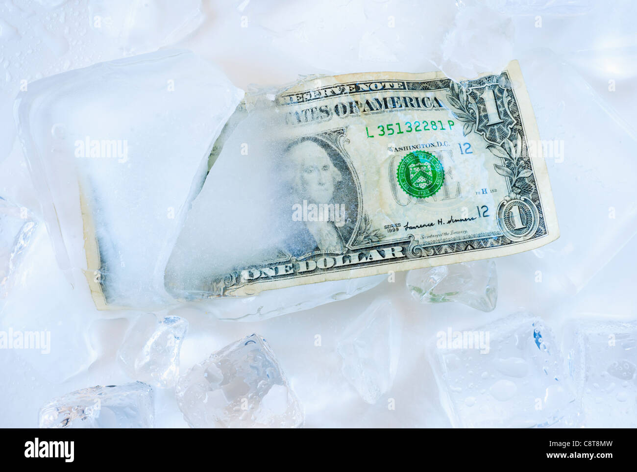 Frozen Money High Resolution Stock Photography and Images - Alamy