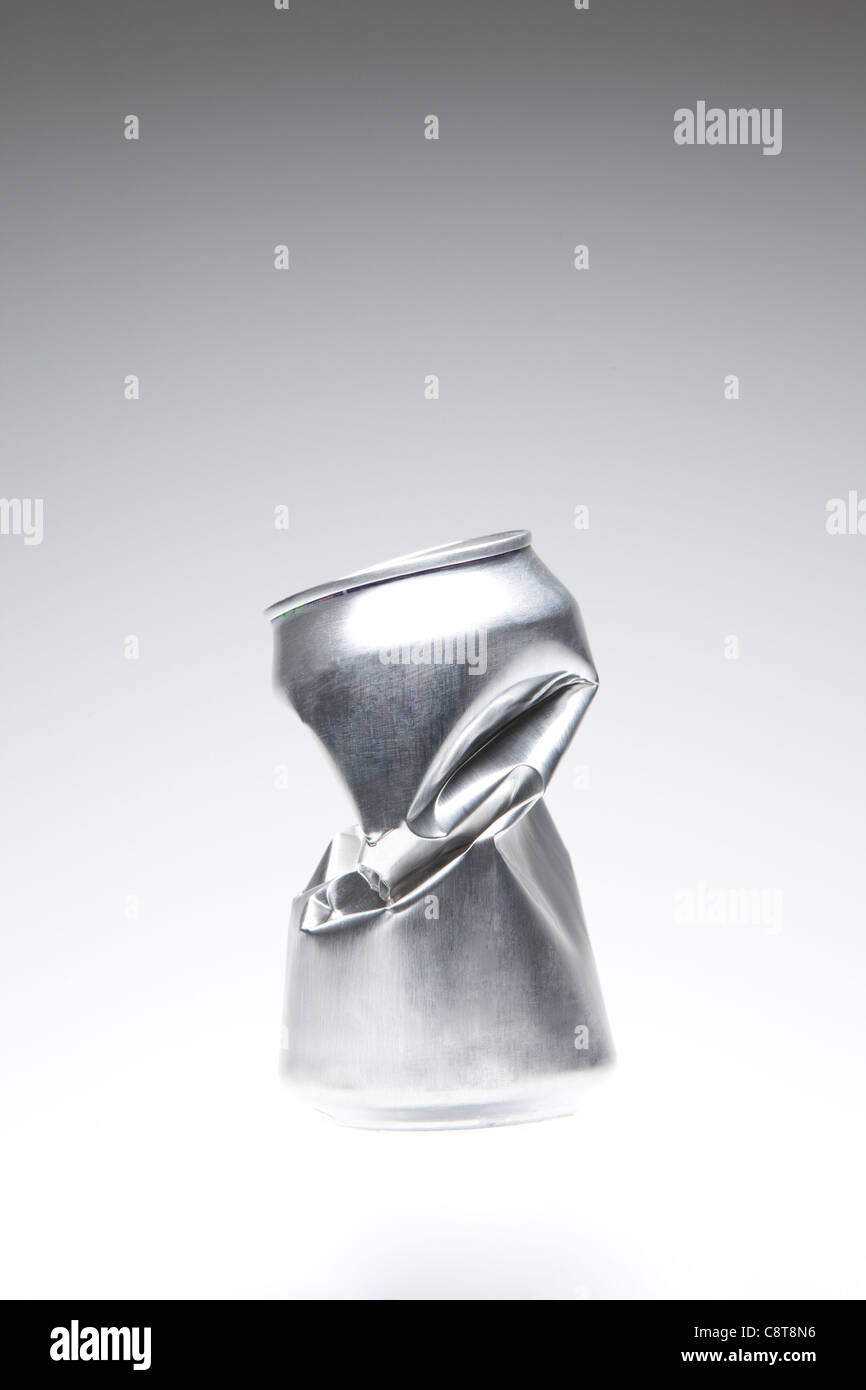 Crushed can hi-res stock photography and images - Alamy